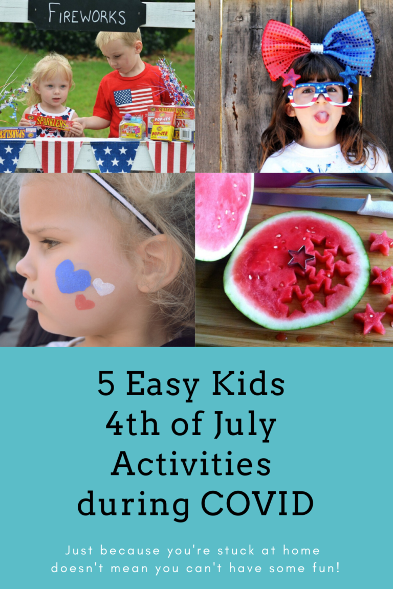 5 Easy July 4th Kid Activities during Social Distancing - Dauntless Llama